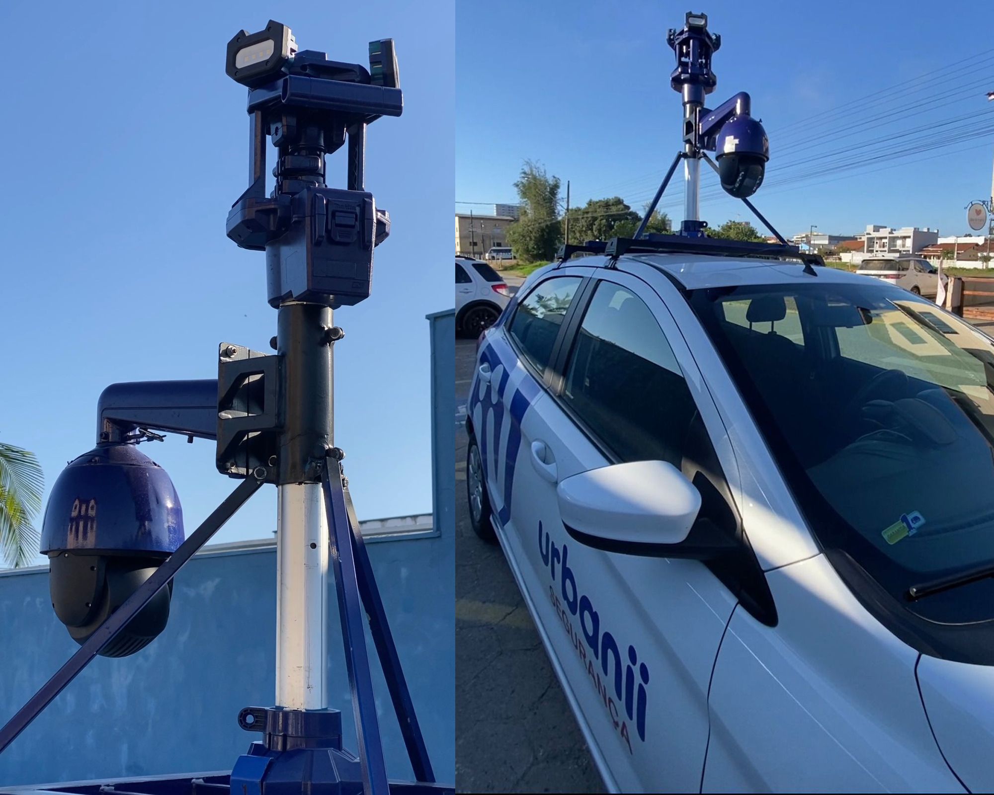 Penha implanta ronda escolar com veículo equipado com câmera de 360 graus